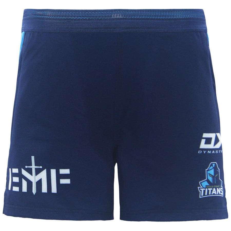 2026 Gold Coast Titans Junior Gym Short - Navy – Gold Coast Titans ...
